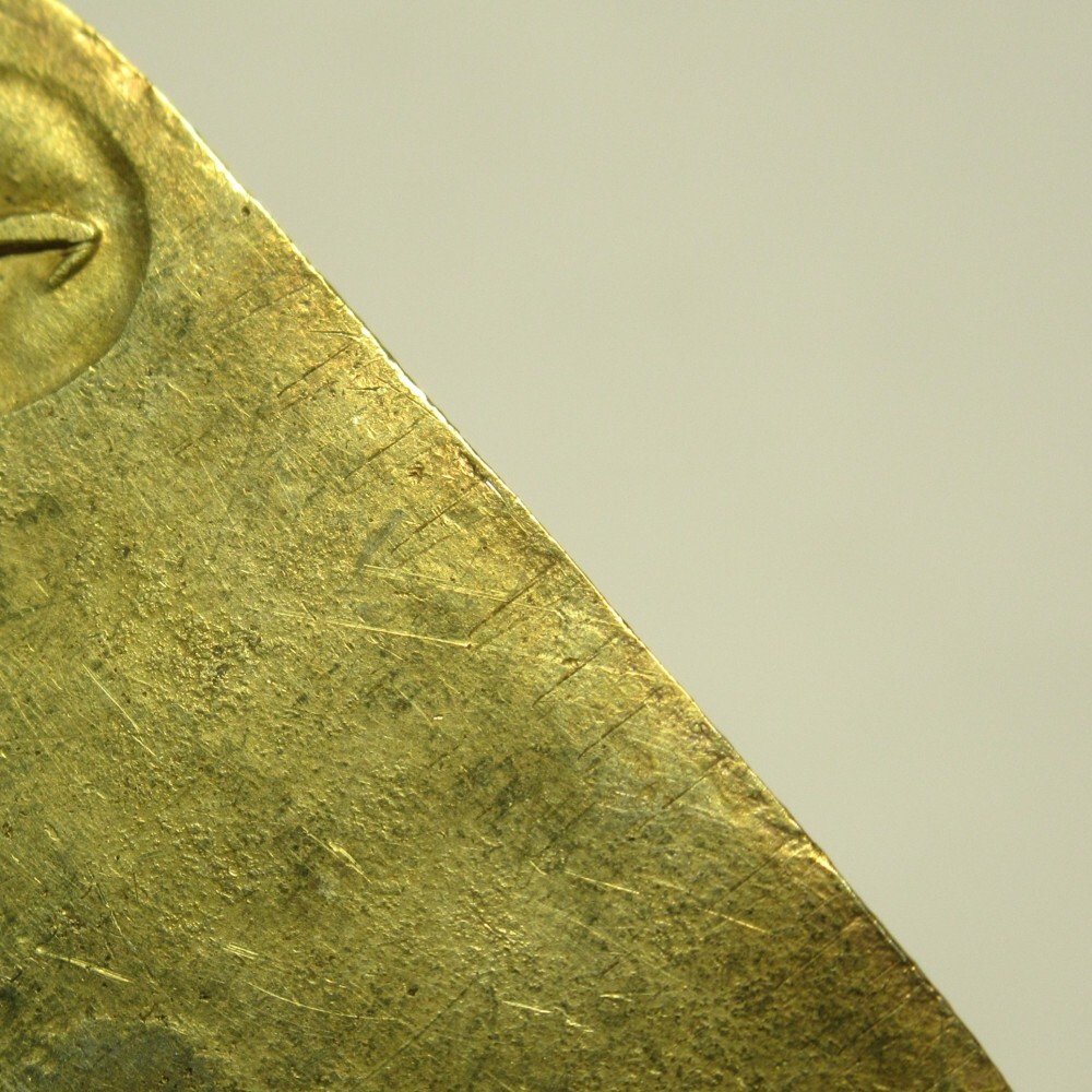 Yahoo!オークション - 文政小判金 草文 背 八・長 量目 約12.96g 金貨 ...