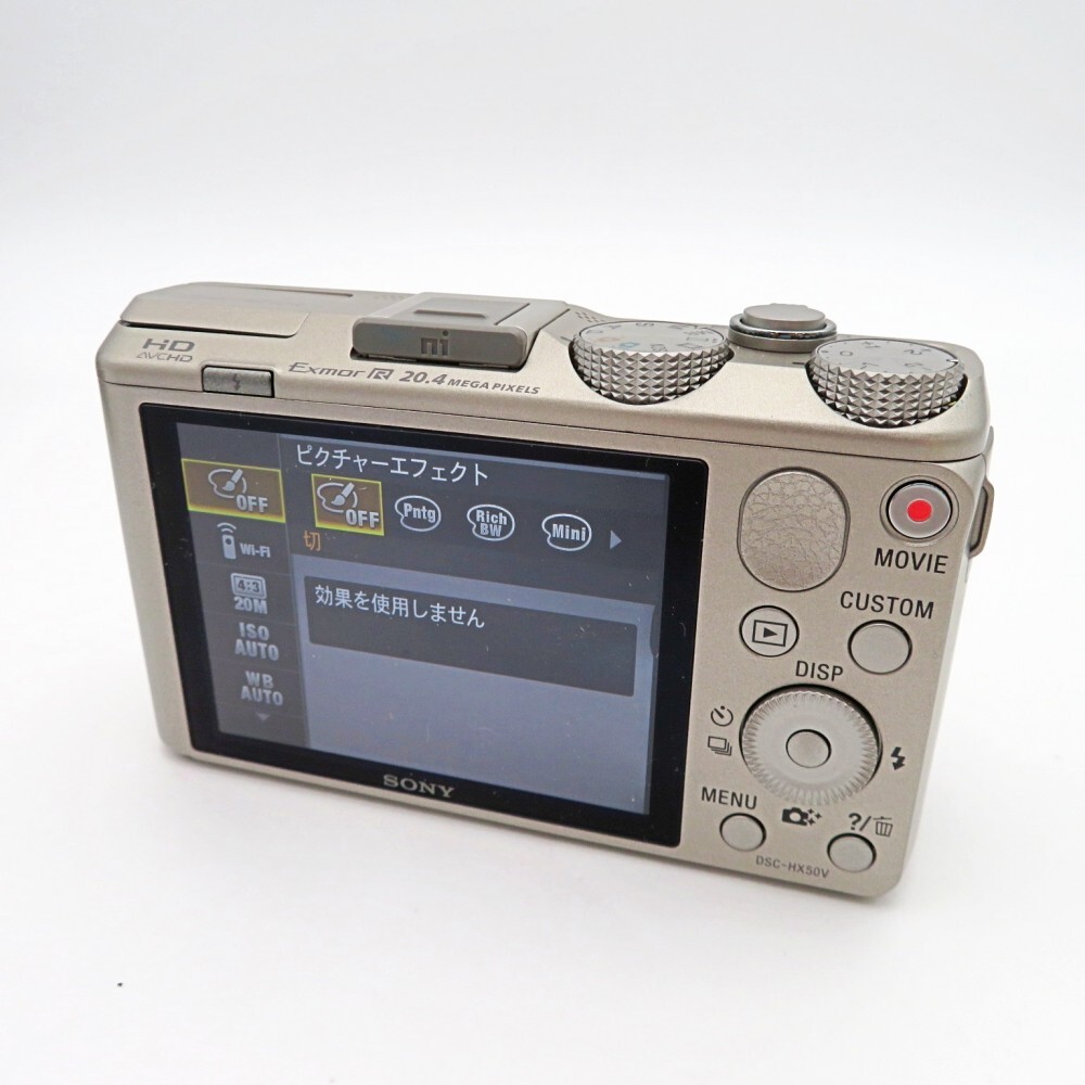 Yahoo!オークション - 1円〜 SONY ソニー CyberShot DSC-HX50V コンパ...