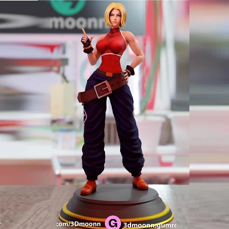 Yahoo!オークション - 餓狼伝説 KOF ブルー・マリー 23cm ガレキ フィ...