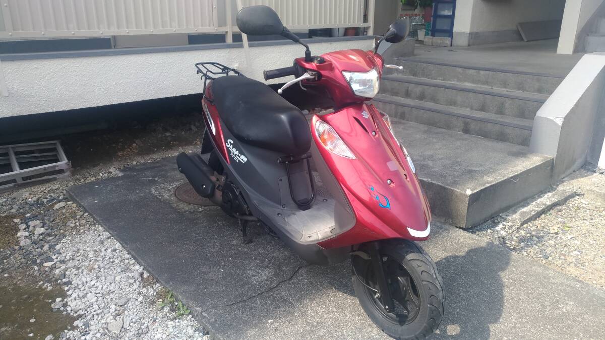 Yahoo!オークション - スズキ アドレスV125G CF46A K7 規制前 エンジン...