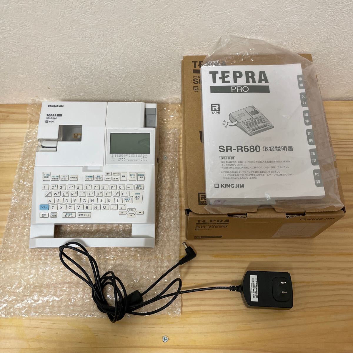 Yahoo!オークション - テプラ PRO SR-R680 キングジム