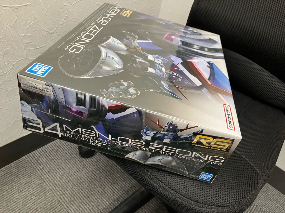 Yahoo!オークション - 【c962】未開封 RG MSN-02 ジオング ZEONG 1/144...