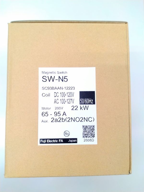 Yahoo!オークション - 正規代理店購入 富士電機 電磁開閉器 SW-N5 シュ...
