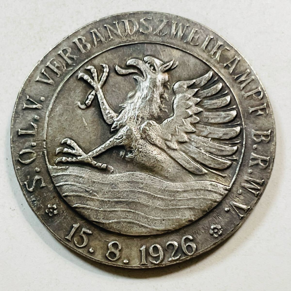 Yahoo!オークション - ドイツ 硬貨 古銭 ヒンデンブルク大統領 1926年 ...