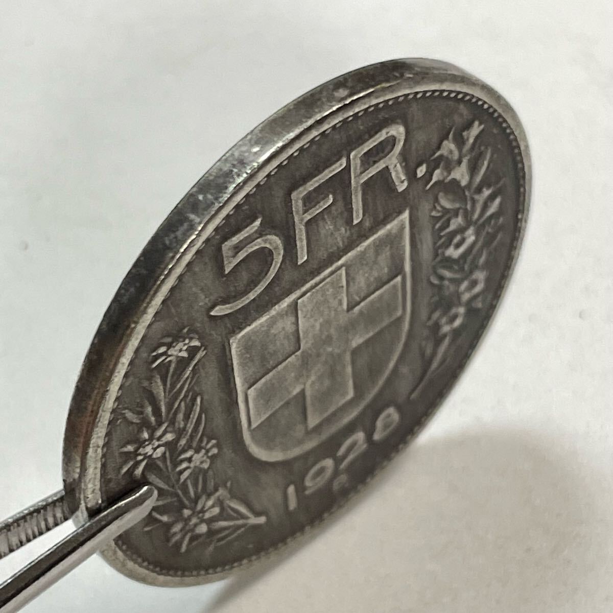 Yahoo!オークション - スイス 硬貨 古銭 ヘルベティア 1928年 ヘルベテ...