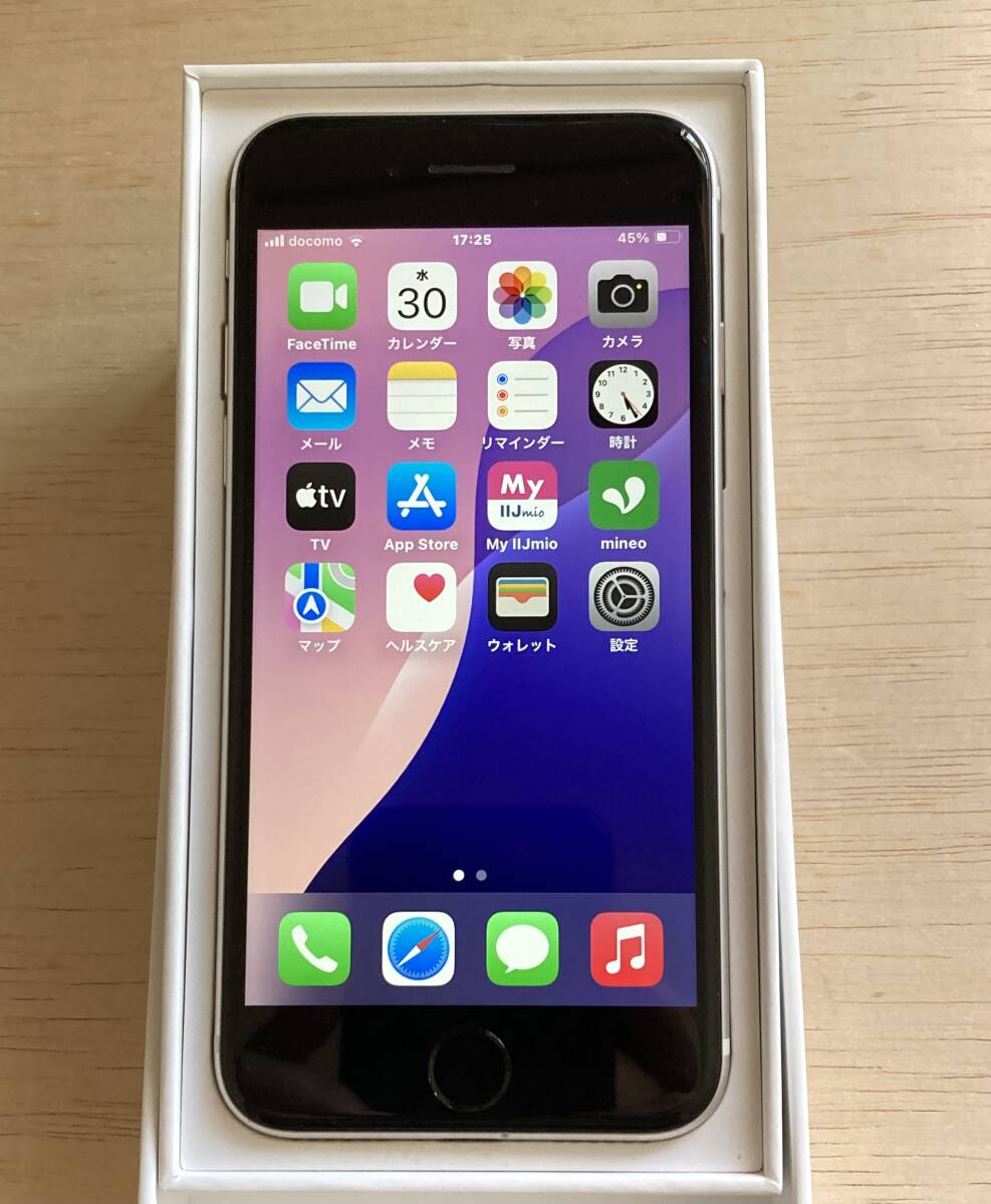 Yahoo!オークション - 美品 iPhone SE3 第3世代 128G バッテリー100% ...