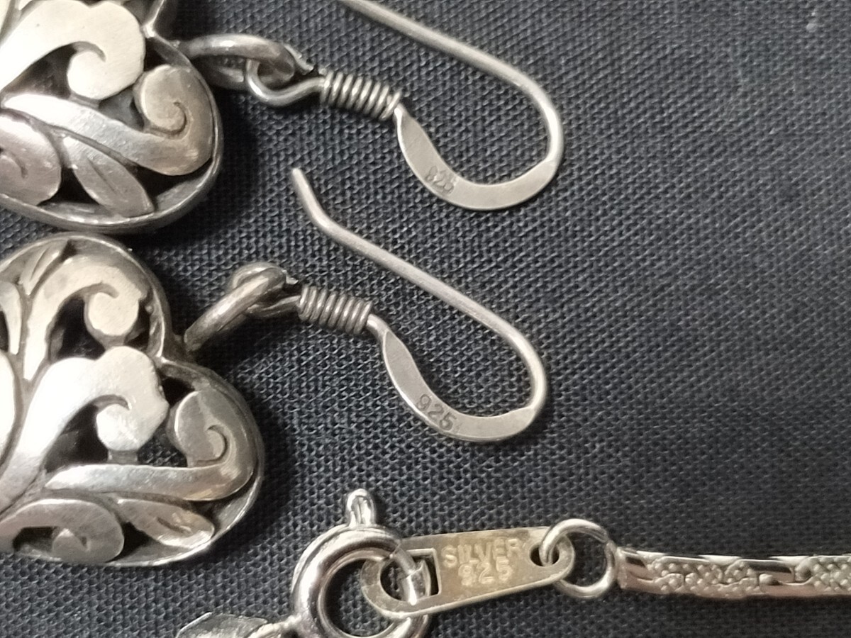 Yahoo!オークション - 1円スタート 750 925 K10 SILVER 刻印あり 金具...