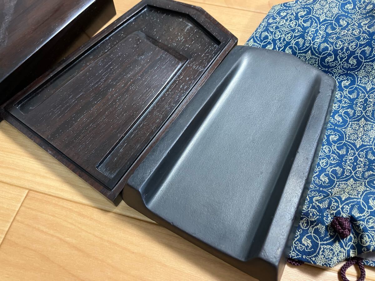 Yahoo!オークション - 明 挿手圭硯 720g 端渓硯 硯 古硯 書道 老坑 古...