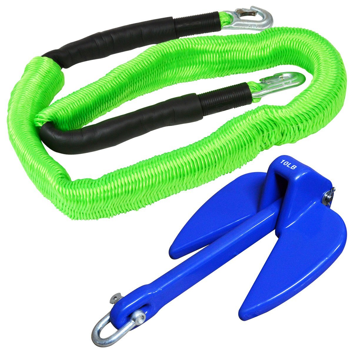 Yahoo!オークション - 『伸縮ロープ/アンカーセット』爪型 アンカー 10...