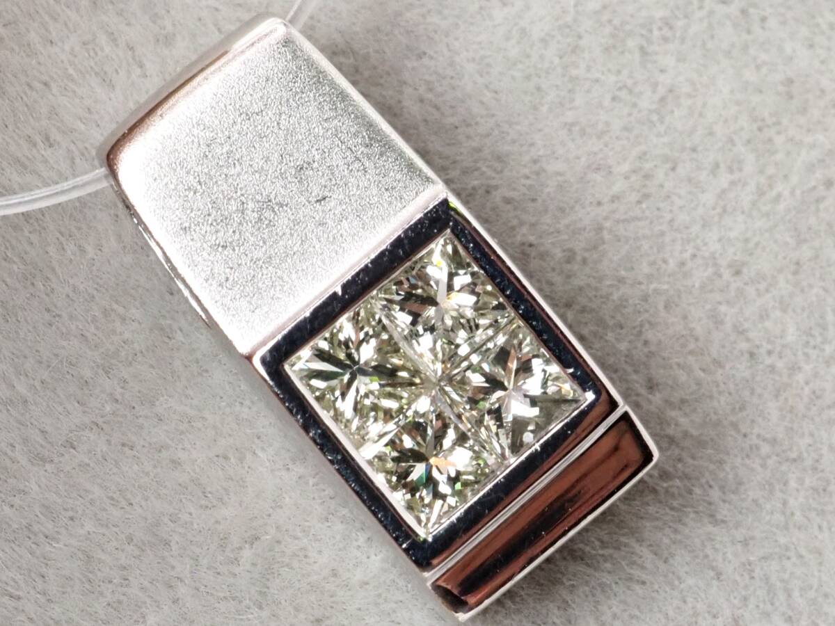 Yahoo!オークション - 【7439P】Pt900 天然ダイヤモンド 0.47ct/3.2g ...