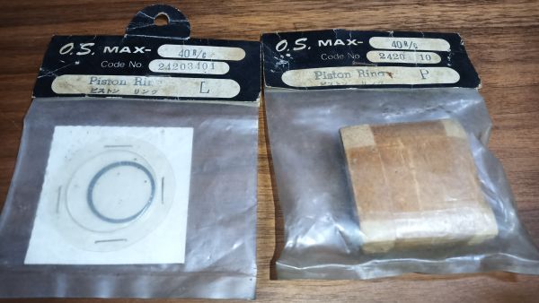 Yahoo!オークション - 送料安 飛行機 パーツ OS エンジン 40RC ピスト...