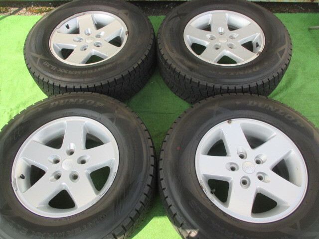 Yahoo!オークション - (C3012)JEEP純正 ラングラー 265/70R17 ウインタ...