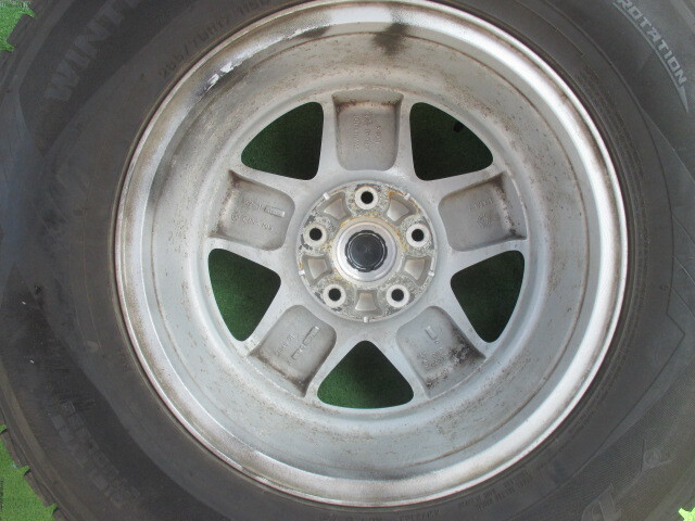 Yahoo!オークション - (C3012)JEEP純正 ラングラー 265/70R17 ウインタ...