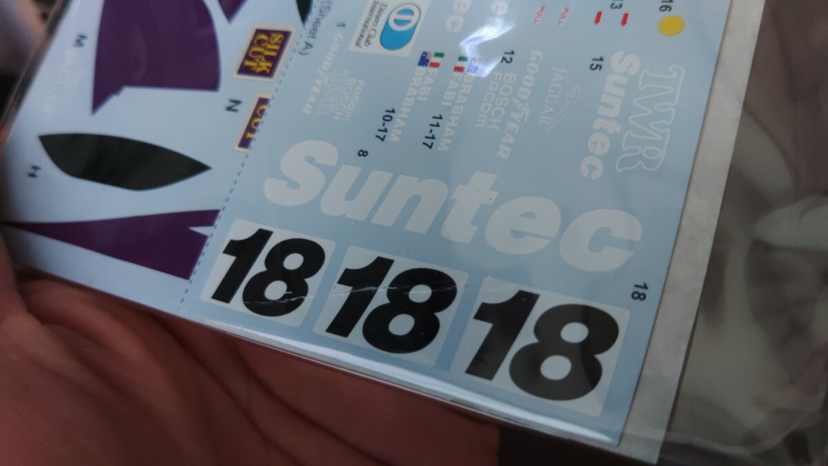 Yahoo!オークション - 1/24 STUDIO27 XJR-14 JSPC SUNTEC 1991 レジン...