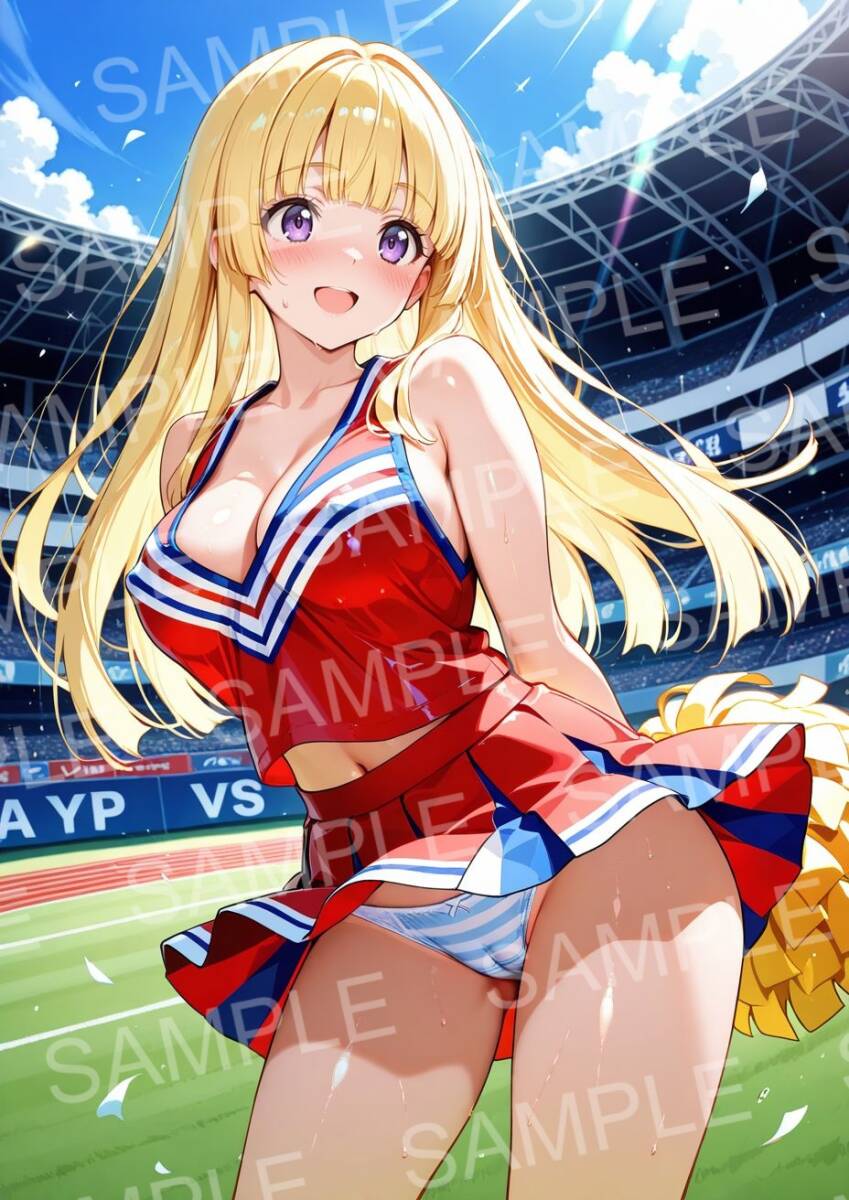 Yahoo!オークション - t53678 A4ポスター ブルマ スク水 チア (4) 美少...