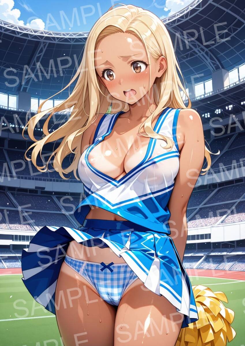 Yahoo!オークション - t54559 A4ポスター ブルマ スク水 チア (7) 美少...