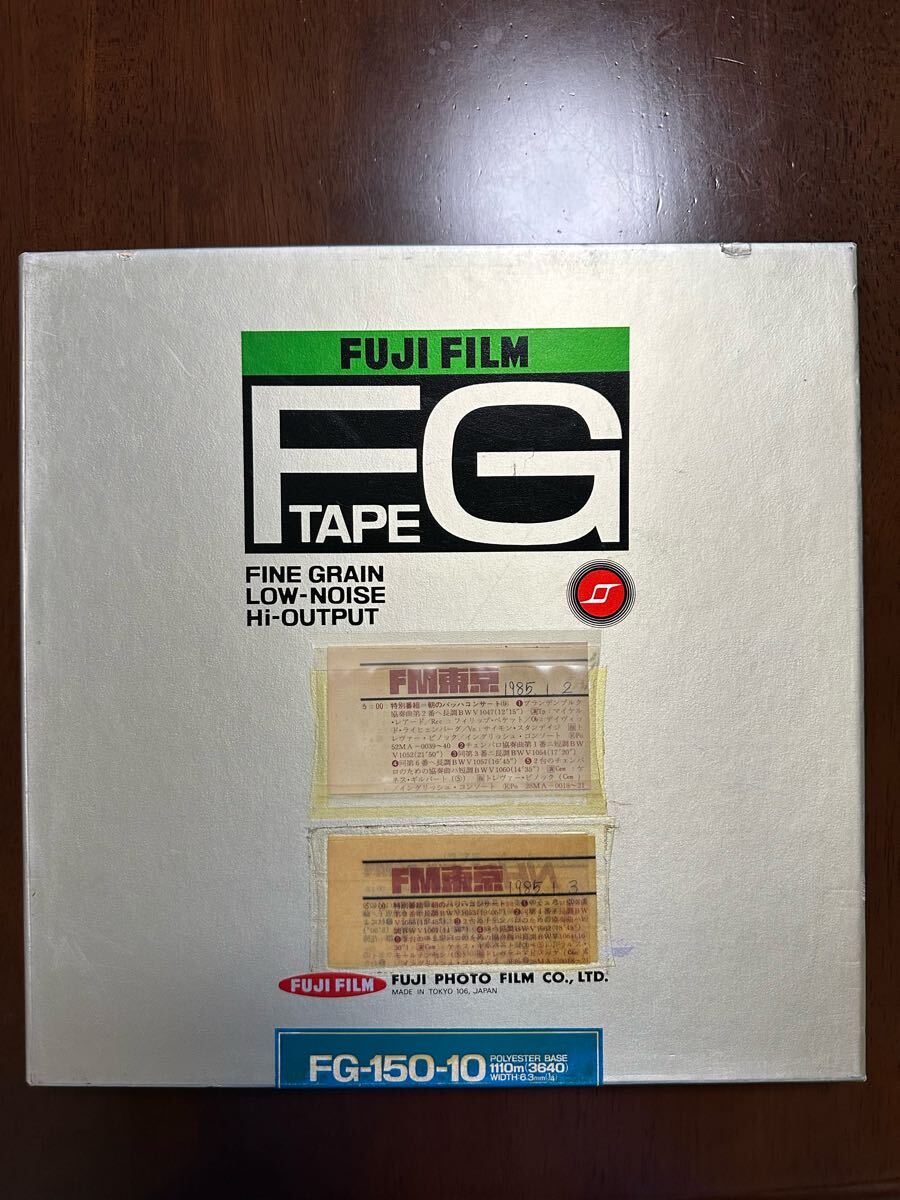 Yahoo!オークション - オープンリールテープ FUJIFILM FG-150-10