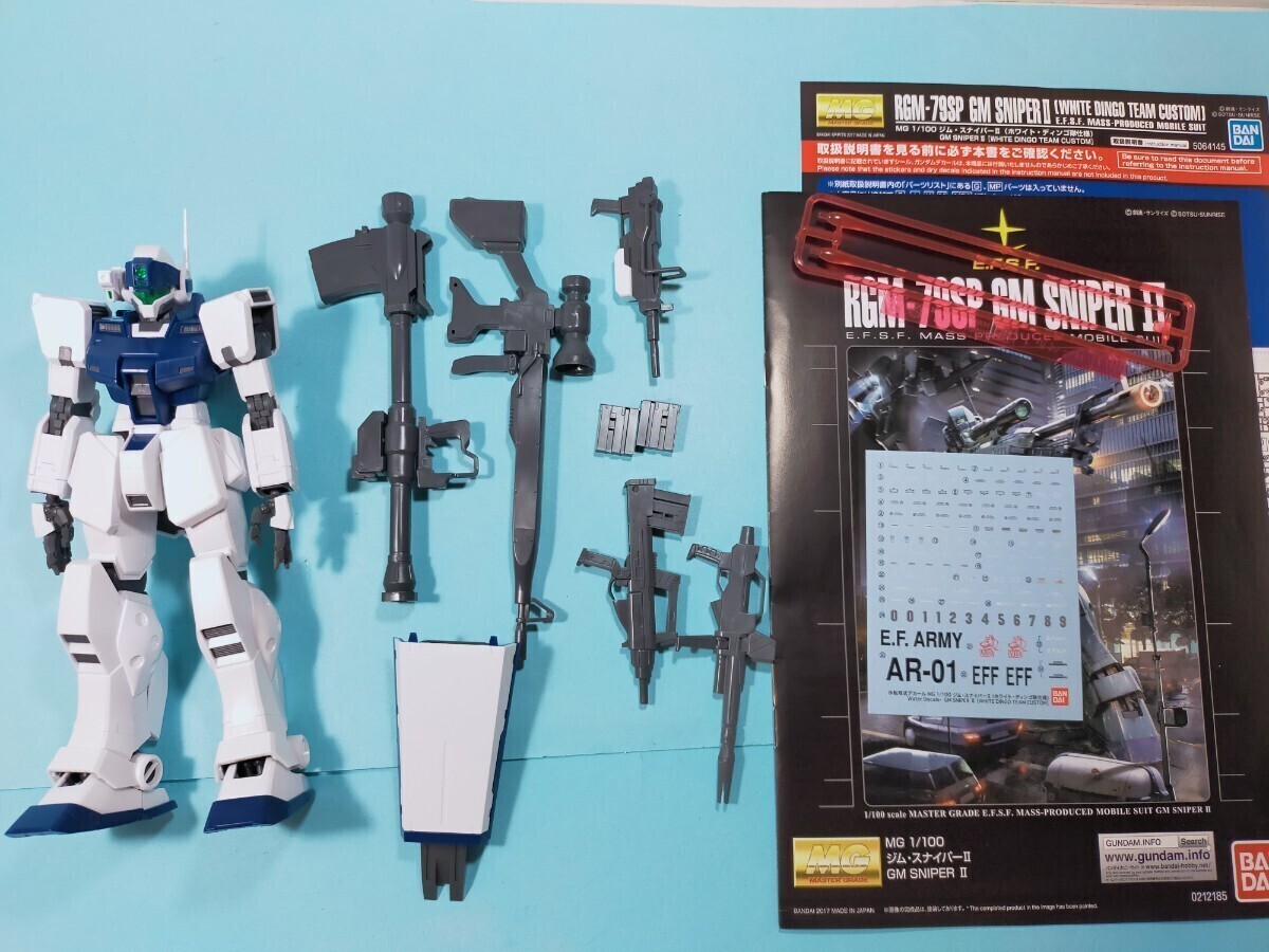 Yahoo!オークション - A3356 MG 1/100 ジム・スナイパーⅡ ジムスナイ...