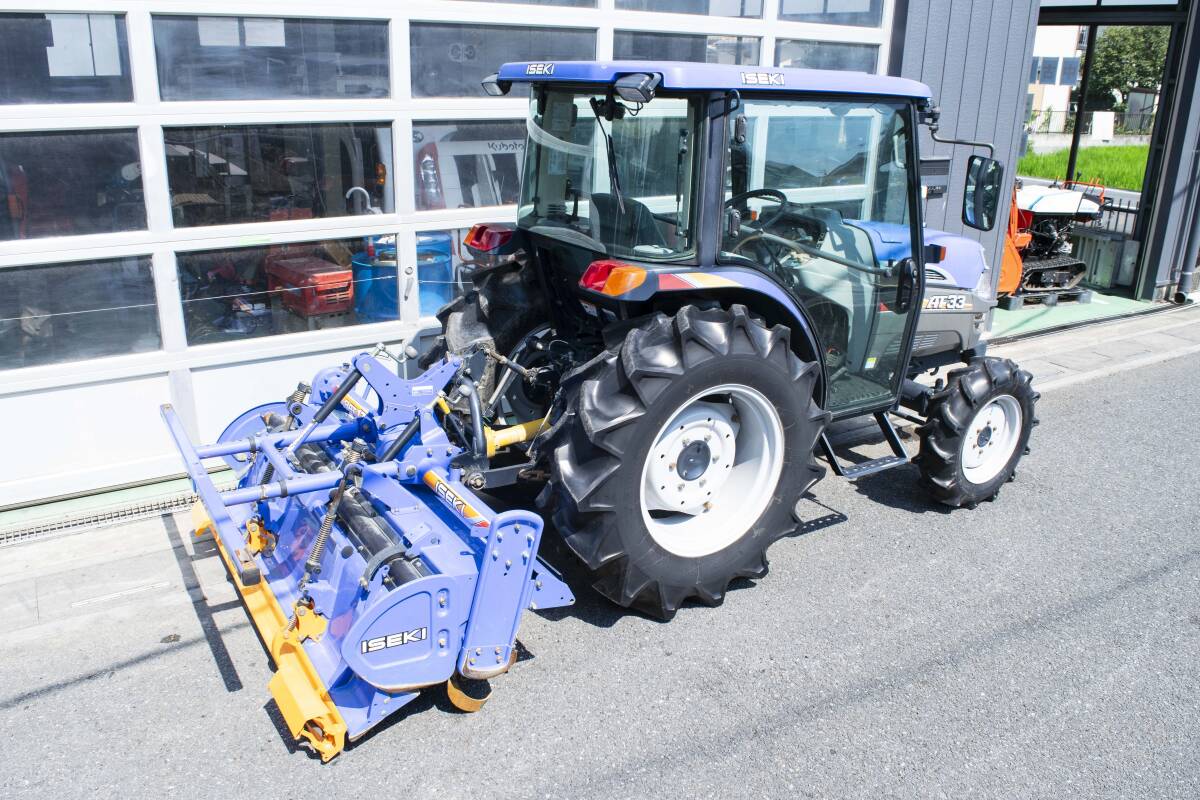 Yahoo!オークション - 埼玉発 イセキ トラクター AT33 33馬力 エアコン...