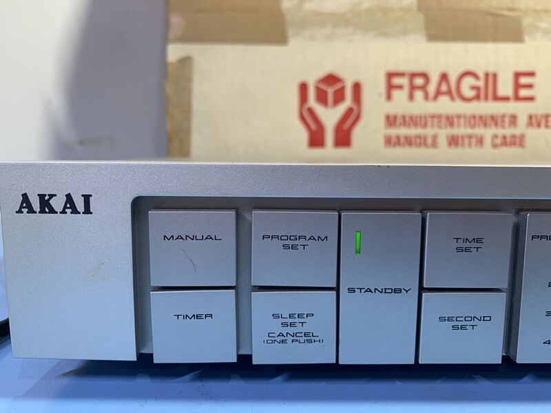 Yahoo!オークション - AKAI DT-220 元箱付き オーディオ プログラム タ...