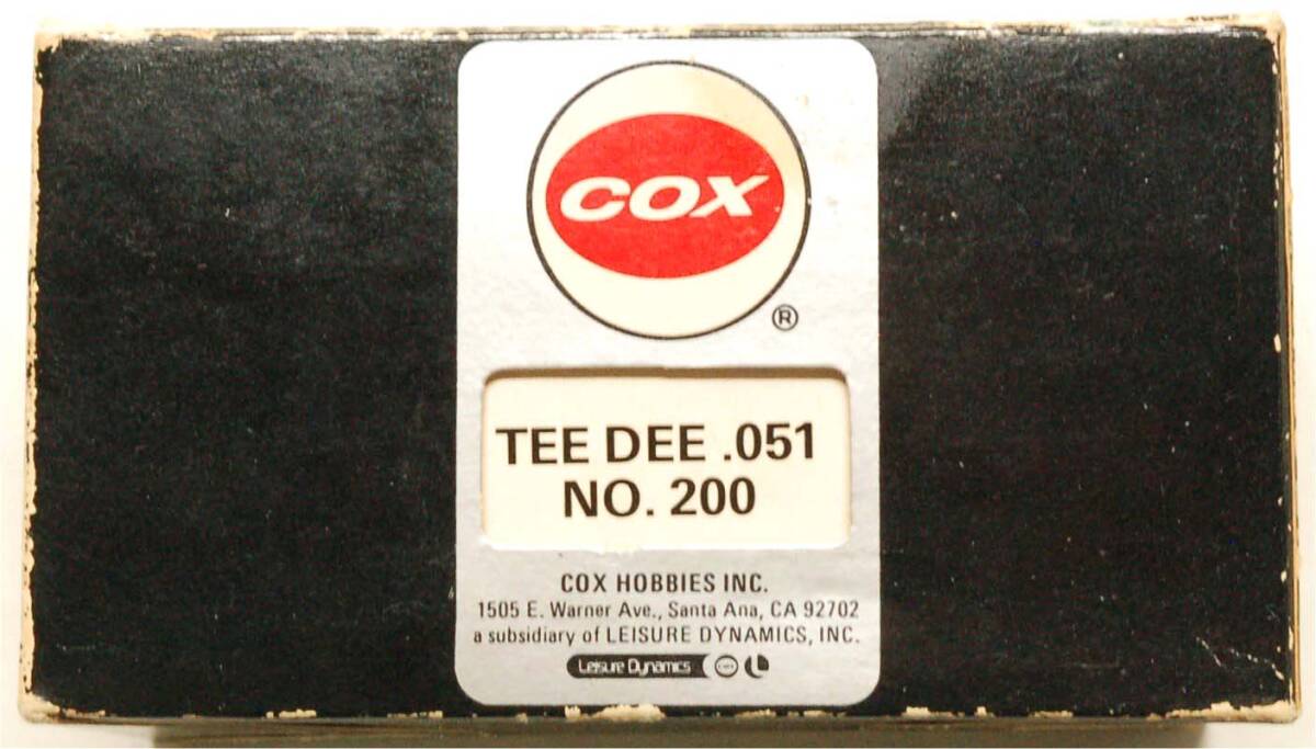 Yahoo!オークション - こんな ・・ 1961 - COX Tee-Dee .051 0.835cc ...