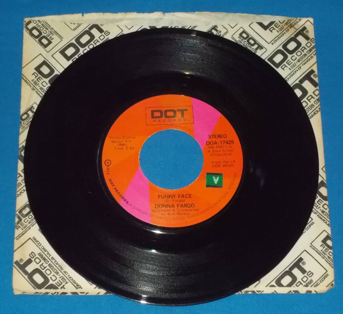 Yahoo!オークション - 7inch EP US盤 DONNA FARGO/ドナ・ファーゴ「Fa...