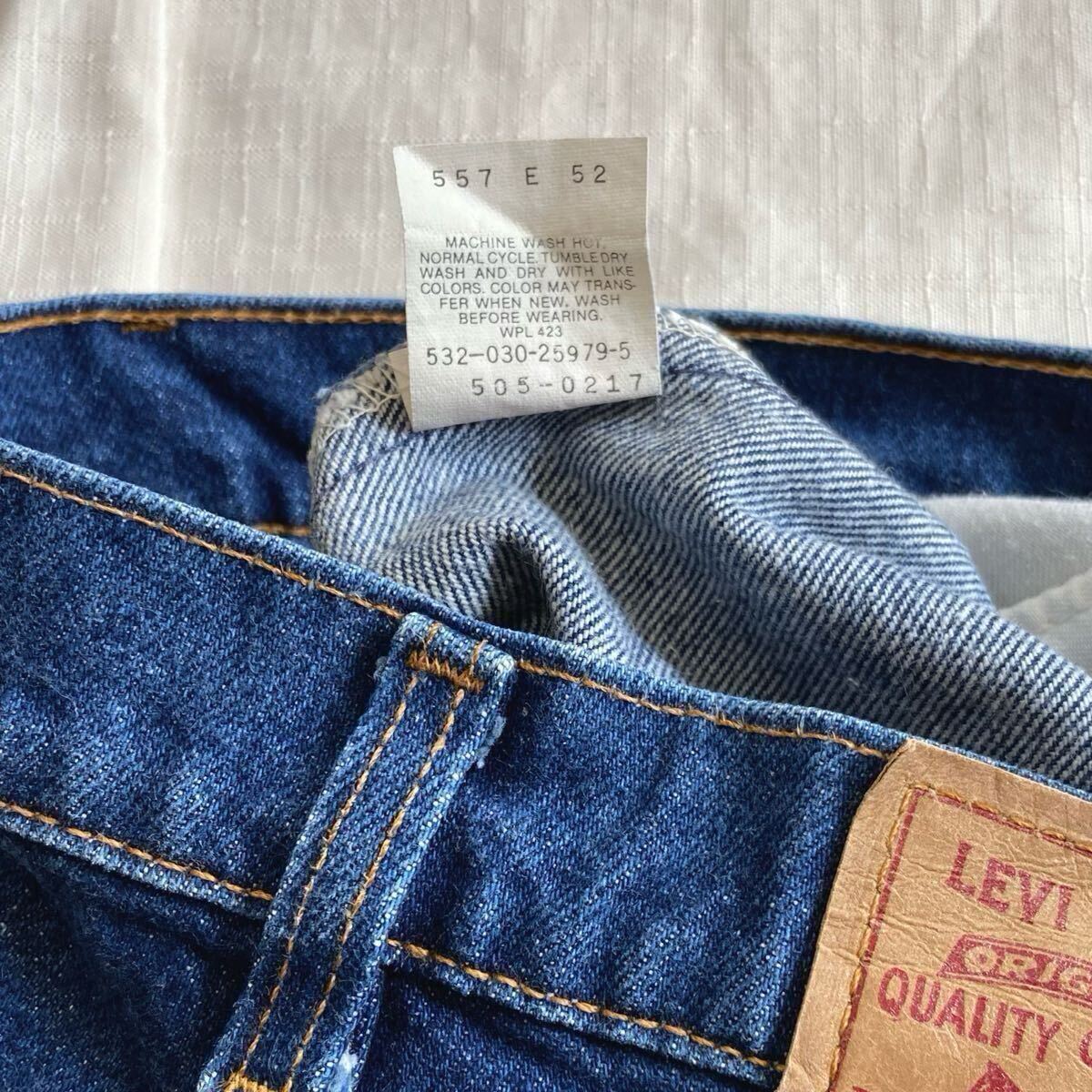 Yahoo!オークション - 美品 濃紺 90s LEVIS 505 USA製 デニム パンツ W...