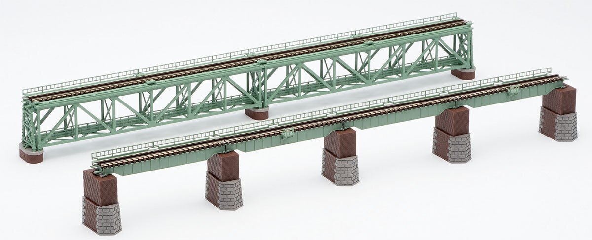 Yahoo!オークション - TOMIX 上路式鉄橋セット(緑) #3270