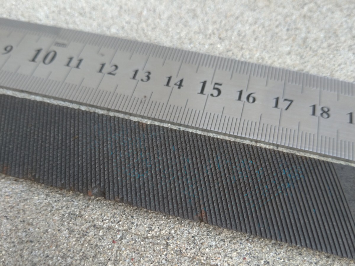 Yahoo!オークション - TSUBOWAKA 壺若 鉄工ヤスリ半丸 全長265mm