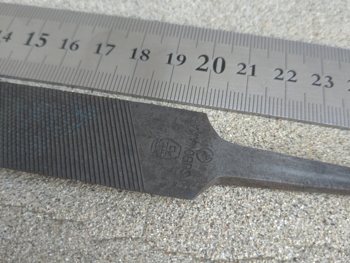 Yahoo!オークション - TSUBOWAKA 壺若 鉄工ヤスリ半丸 全長265mm
