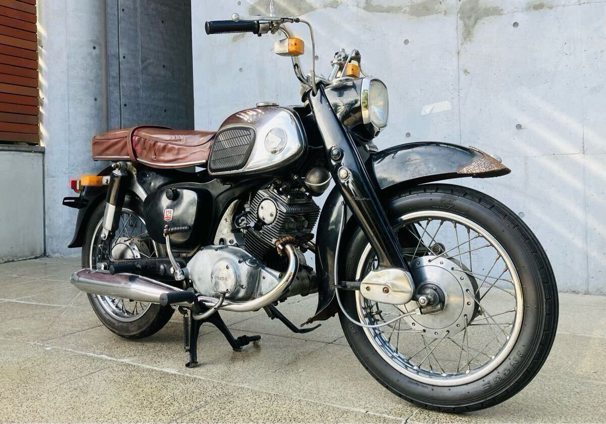 Yahoo!オークション - 【実動】② ホンダC92 ベンリィ ロングシート12v...