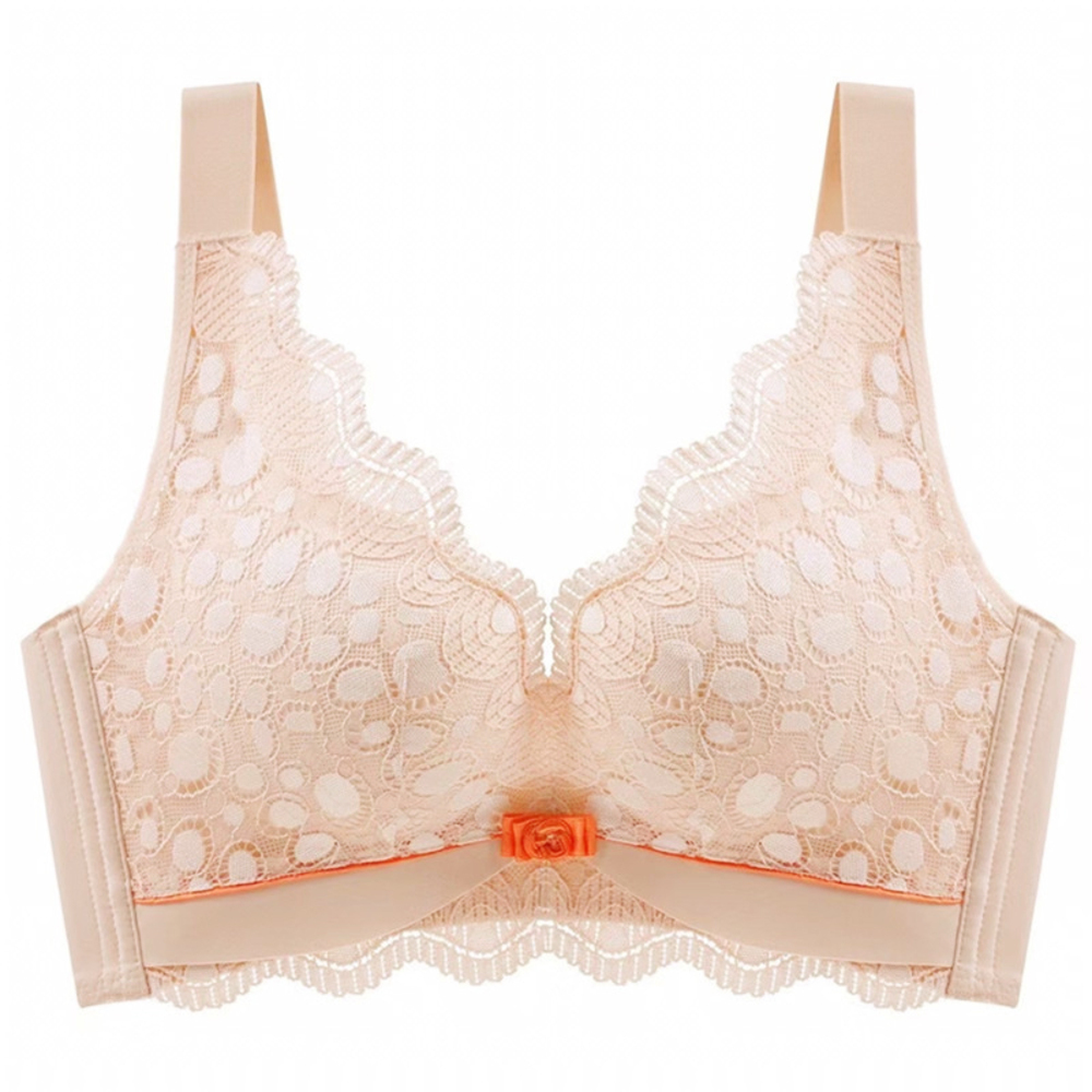 Yahoo!オークション - ライトピンク 38/85AB ブラジャー ノンワイヤー...