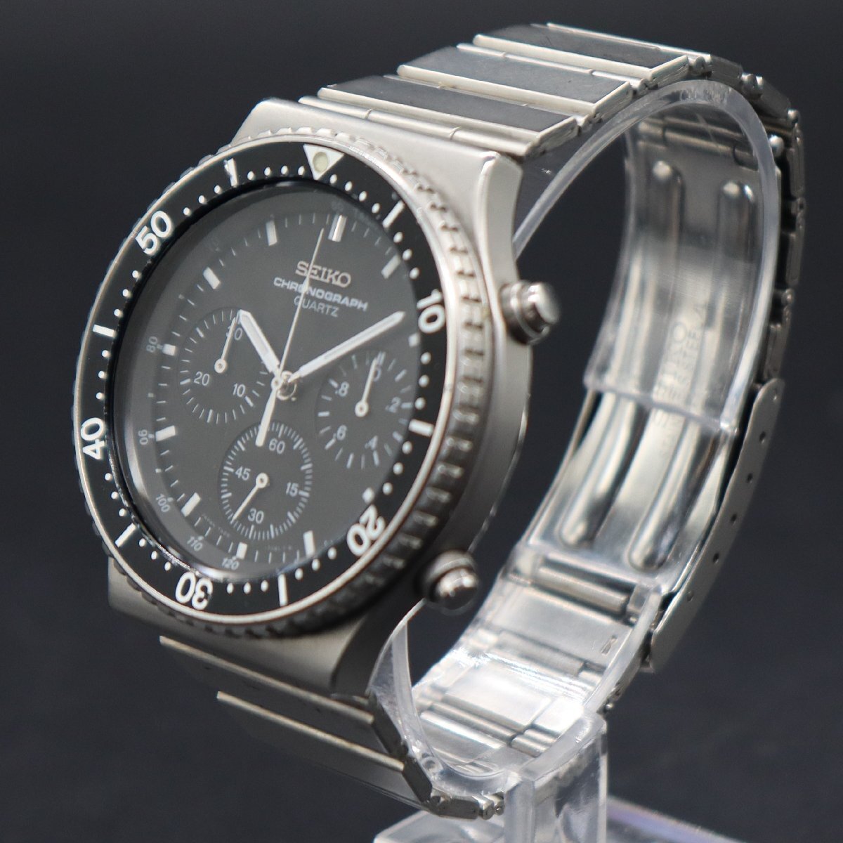 Yahoo!オークション - 希少 OH済 電池新品 SEIKO SPEEDMASTER セイコー...
