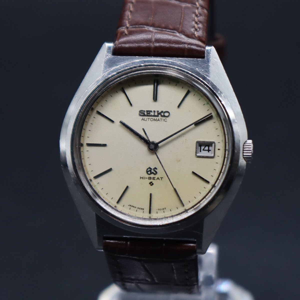 Yahoo!オークション - SEIKO 56GS HI-BEAT グランドセイコー ハイビー...