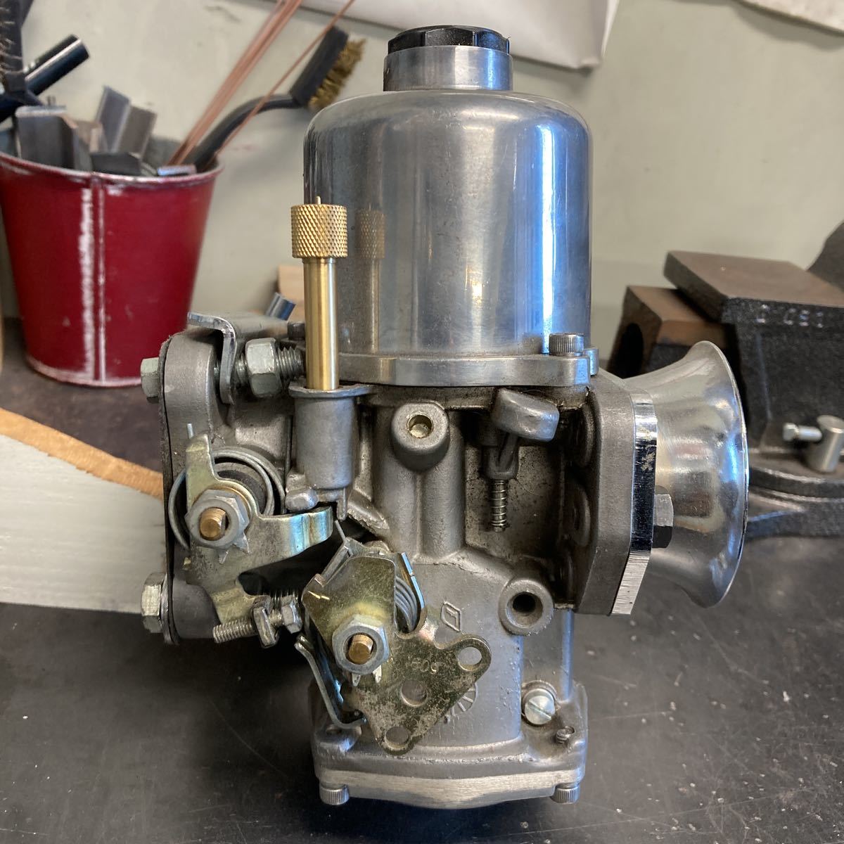 Yahoo!オークション - 新品 SUキャブ ショートアイドルスクリュー 真鍮...