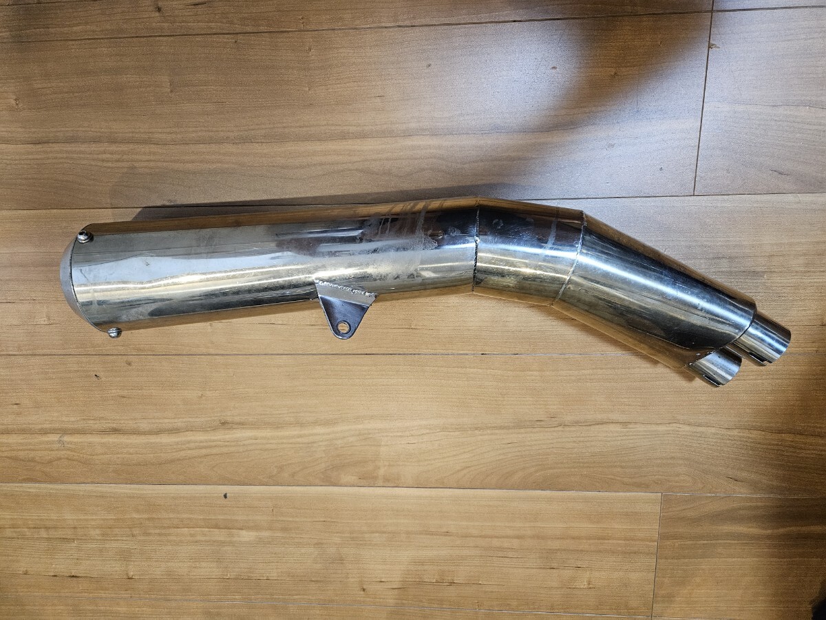 Yahoo!オークション - YAMAHA SRX4/6 400/600 オレブル VPSSマフラーx2