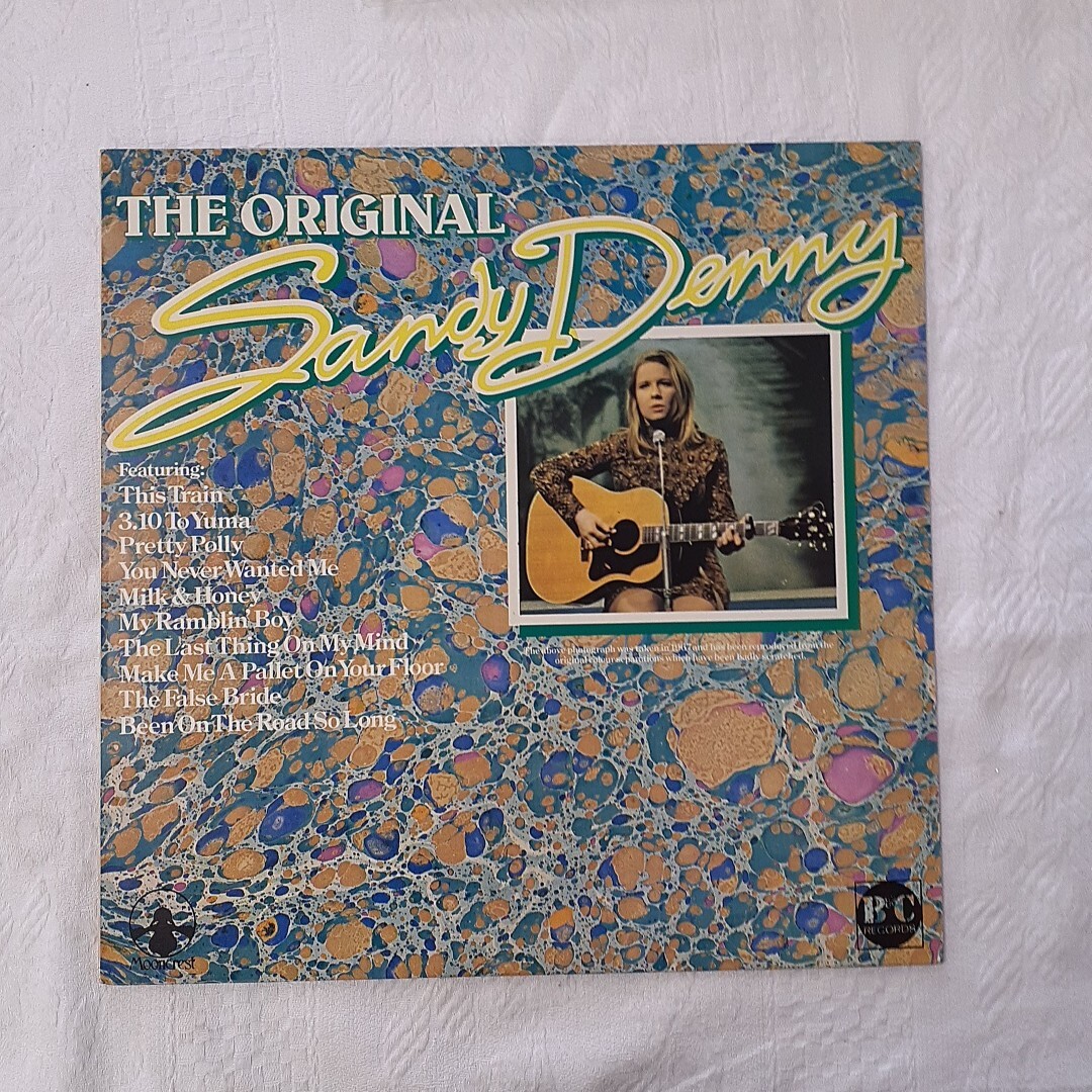 Yahoo!オークション - p411 THE ORIGINAL SANDY DENNY Sandy Denny LP...