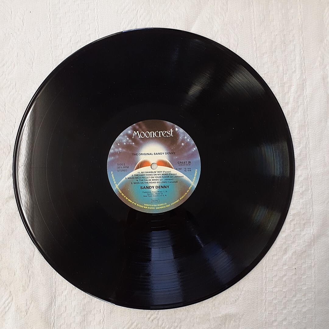 Yahoo!オークション - p411 THE ORIGINAL SANDY DENNY Sandy Denny LP...