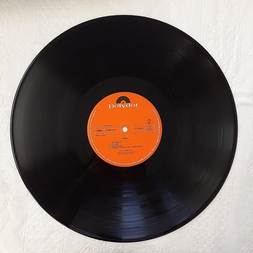Yahoo!オークション - p429 1969 ジュリードリスコール LPレコード日本...