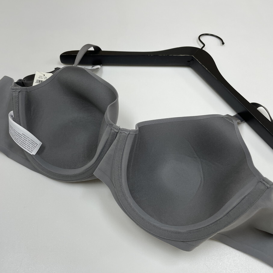 Yahoo!オークション - aerie /38D/ シェルグレー SMOOTHEZ フルカバー ...