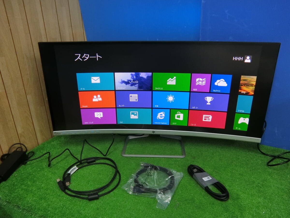 Yahoo!オークション - H702 HP 34f Curved IPSパネル 34インチウルトラ...