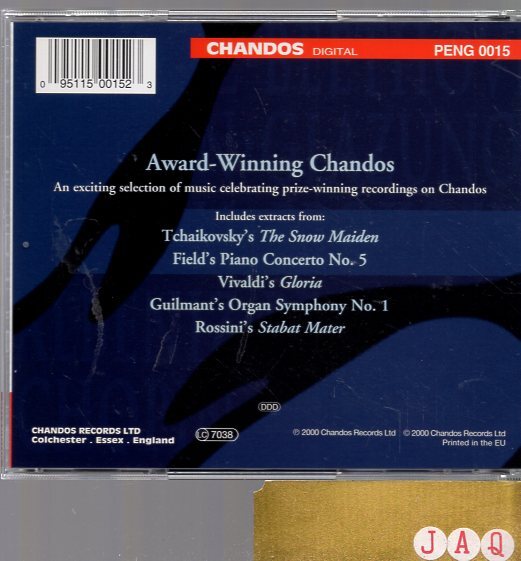Yahoo!オークション - AWARD‐WINNING CHANDOS