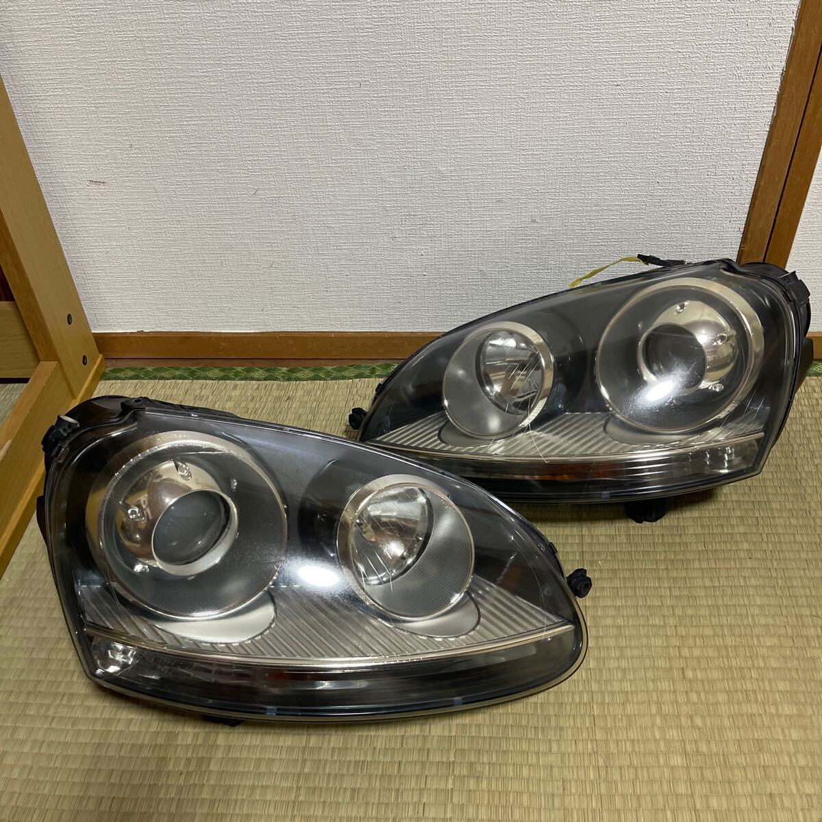 Yahoo!オークション - コーティング VW 1K ゴルフ5 GTI ヘッドライト ...