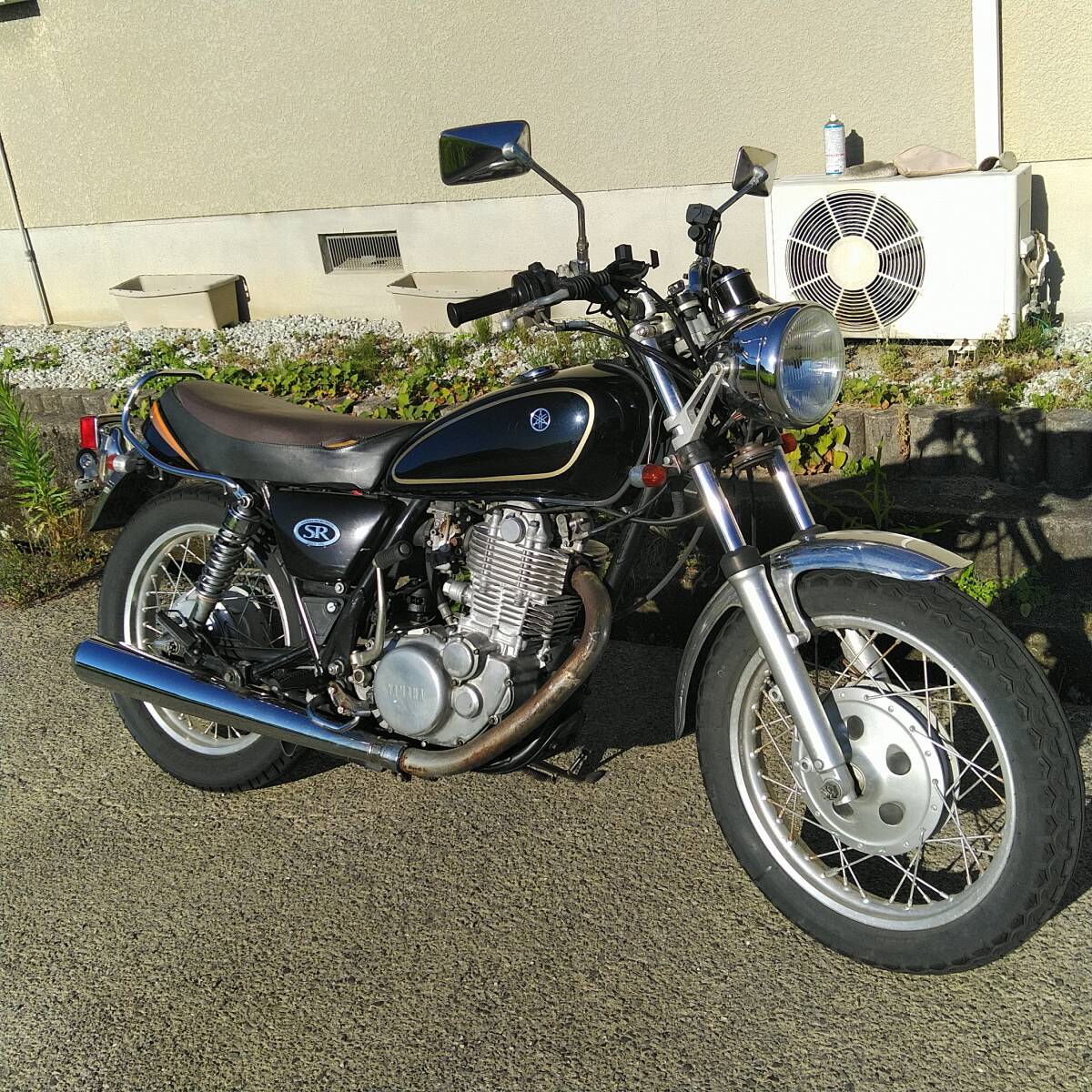 Yahoo!オークション - エンジン好調 SR400 1JR