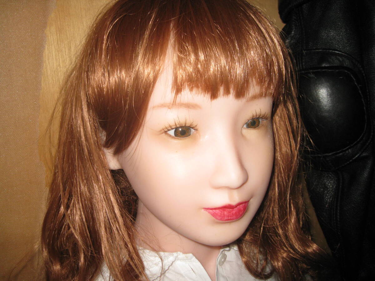 Yahoo!オークション - 4woods乃々果 ヘッド+ウィッグ付き シリコンヘッ...