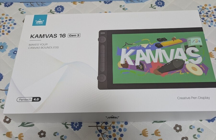 Yahoo!オークション - HUION Kamvas 16 gen3 2.5k解像度 液晶ペンタブ...