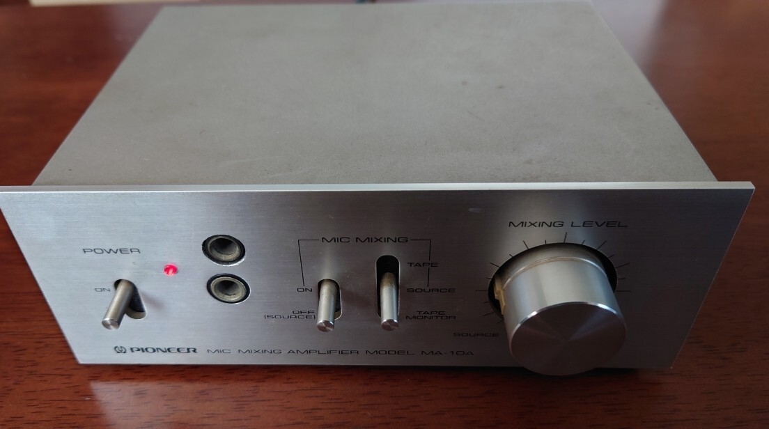 Yahoo!オークション - PIONEER MA-10A マイク ミキシング アンプ
