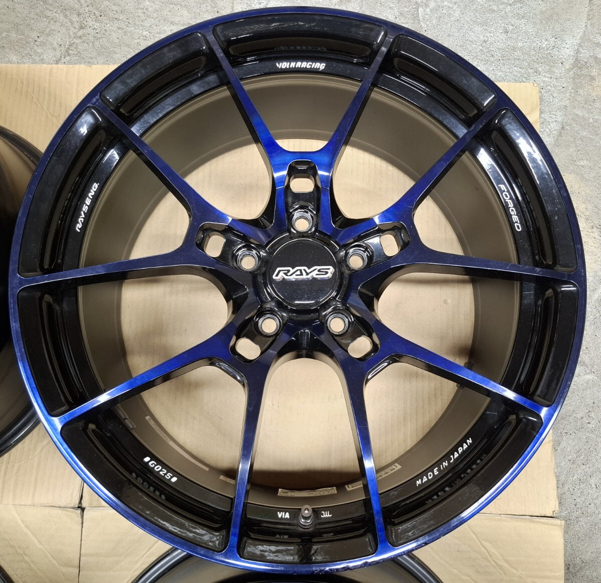 Yahoo!オークション - RAYS VOLK RACING G025 ホイール 19インチ 9.0J ...