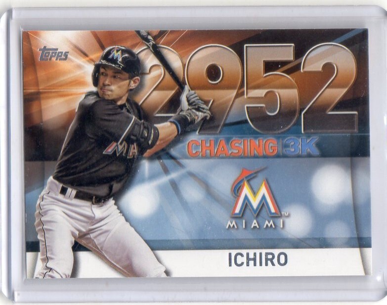 Yahoo!オークション - イチロー カード Vol.2518 2016TOPPS CHASING 3...