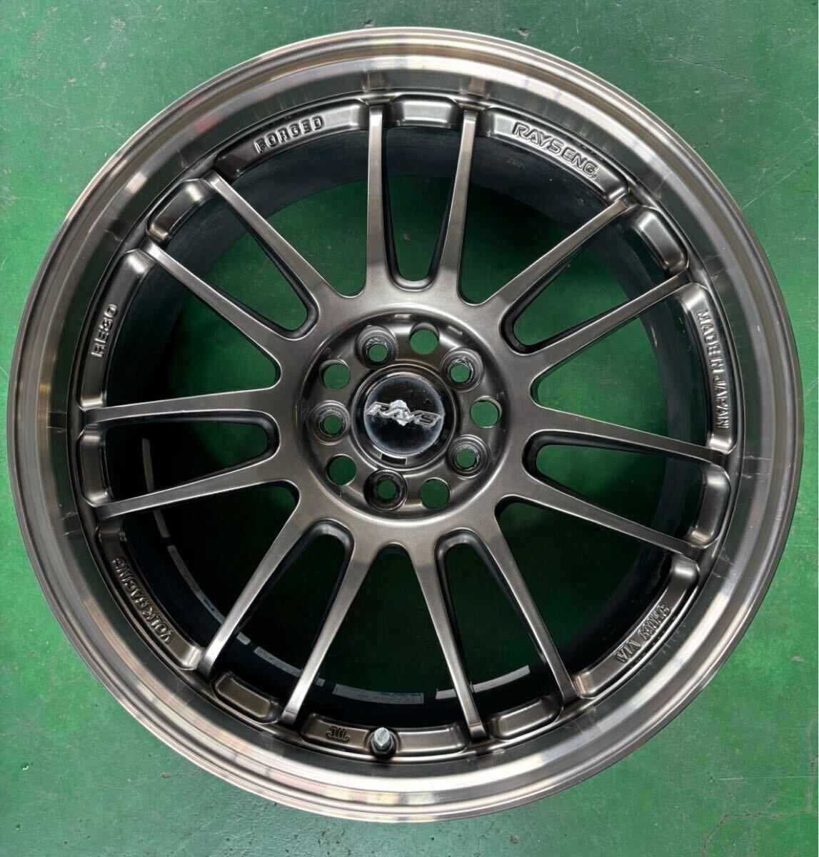 Yahoo!オークション - レア RAYS VOLKRACING VR RE30 18インチ鍛造 5...